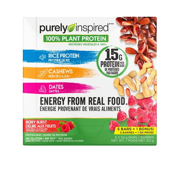 Purely Inspired Protein Bar, Berry Burst, Berry Burst - Walmart.ca