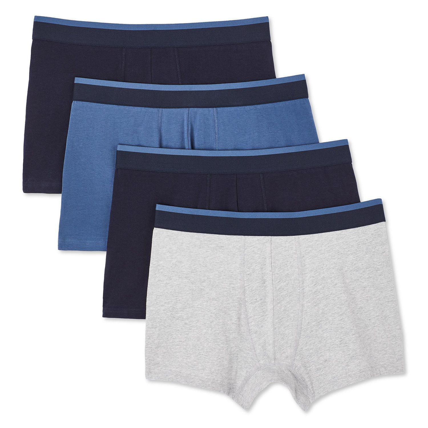 Click here for Athletic Works Mens Trunks 4-Pack M prices