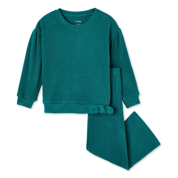 George Toddler Girls' Hacci 2-Piece Set, Sizes 2T-5T - Walmart.ca