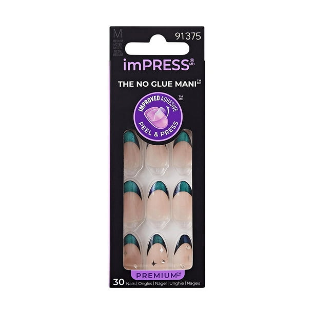 KISS ImPress Premium - Fake Nails, 30 Count, Short - Walmart.ca