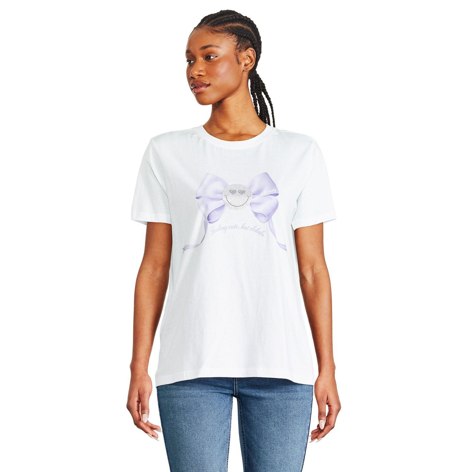 Click here for Smiley World Womens Short Sleeve Tee Xl prices