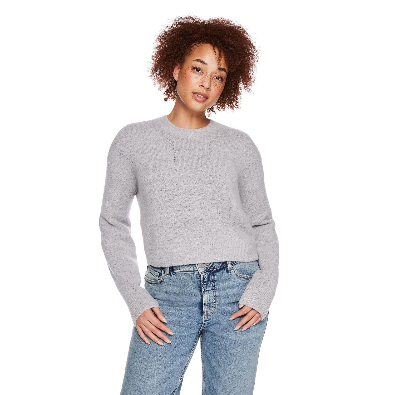 Click here for George Womens Cropped Crew Neckline Sweater M prices