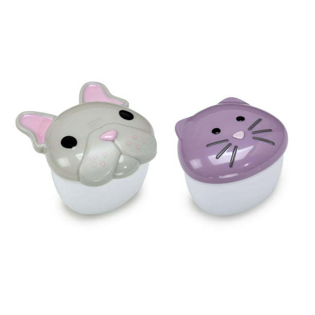 melii Animal Snack Container 2 Pack for Toddlers, Kids and Adults ...