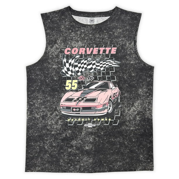Chevrolet Corvette Ladies oversized muscle tank - Walmart.ca
