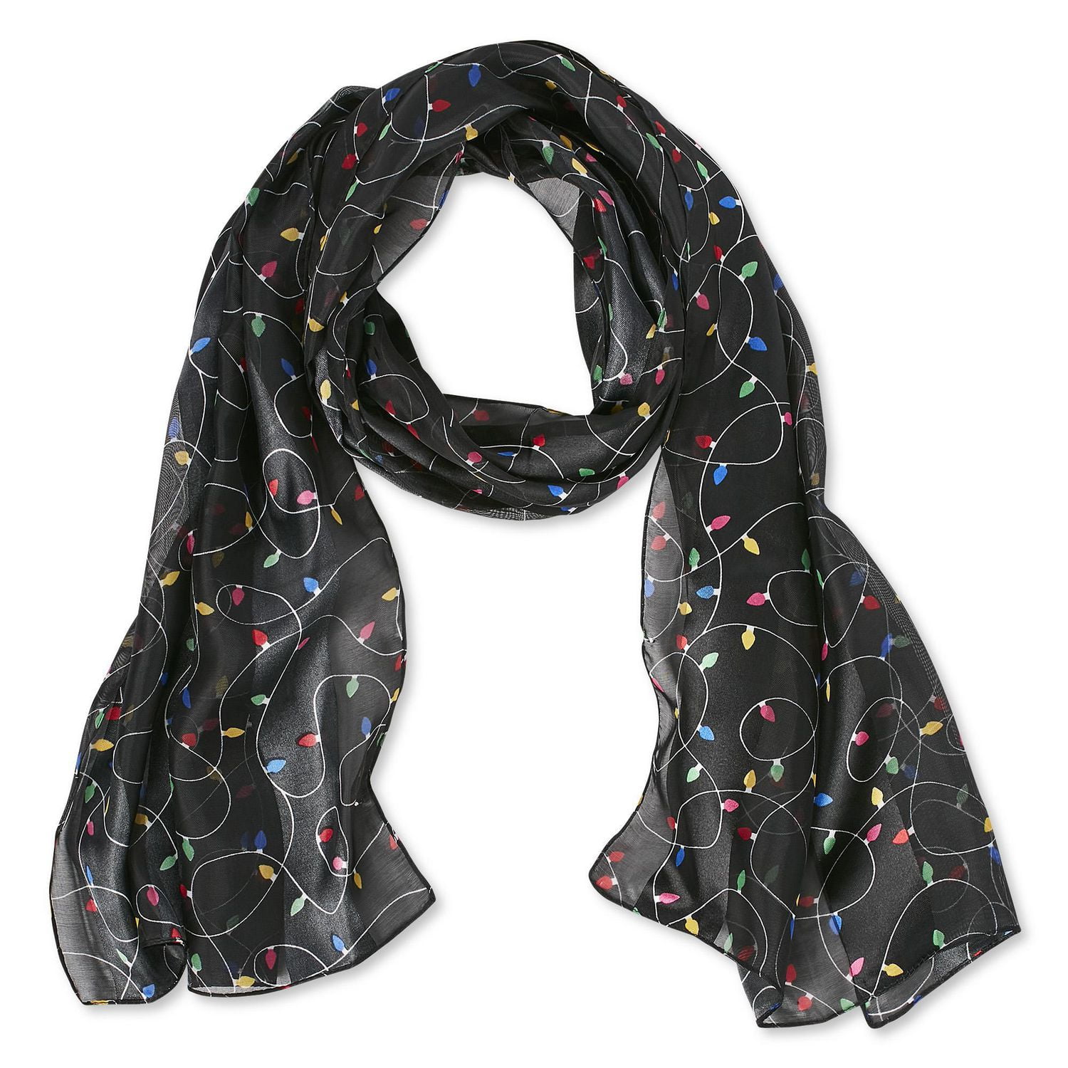 George Women's Holiday Lights Oblong Scarf | Walmart Canada