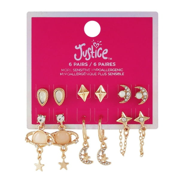 Justice Earrings - Walmart.ca