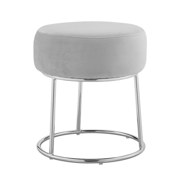 Brickton Accent Vanity Stool, Grey - Walmart.ca
