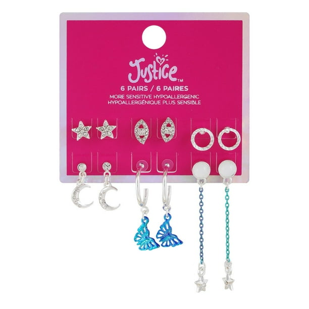 Justice Earrings - Walmart.ca