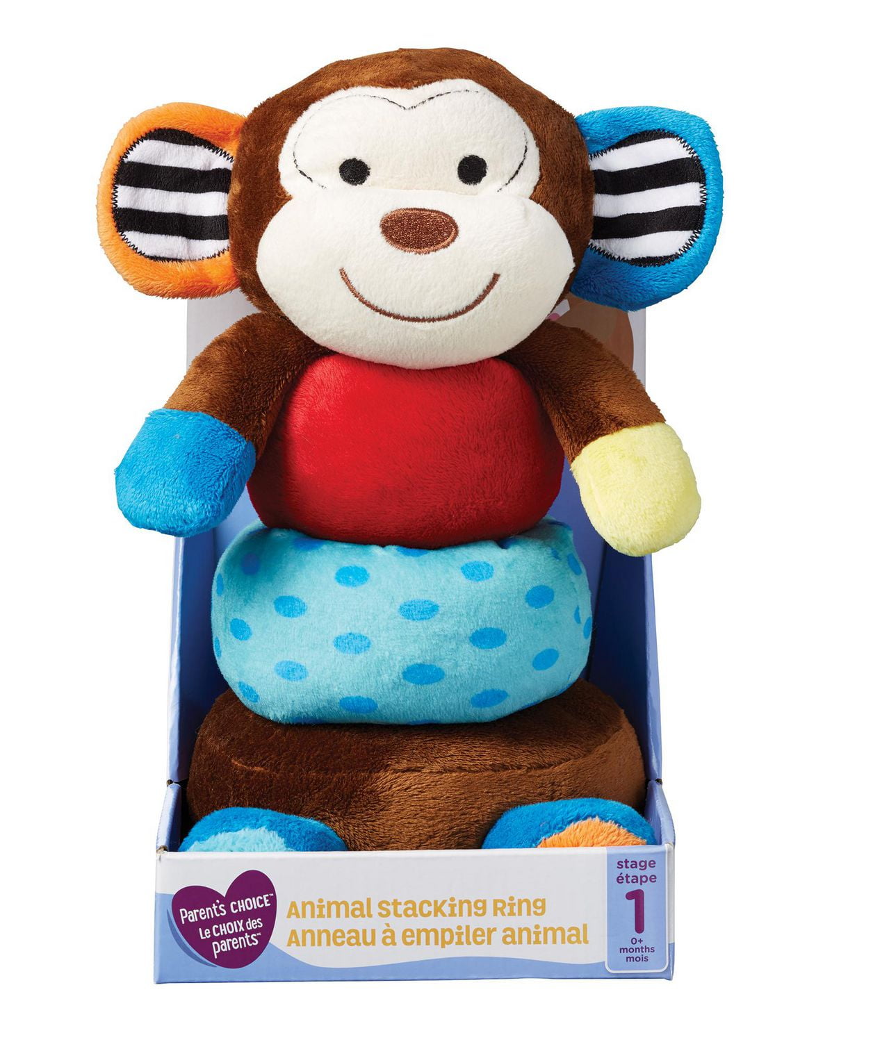Parent's Choice Stage 1 Animal Stacking Ring | Walmart Canada
