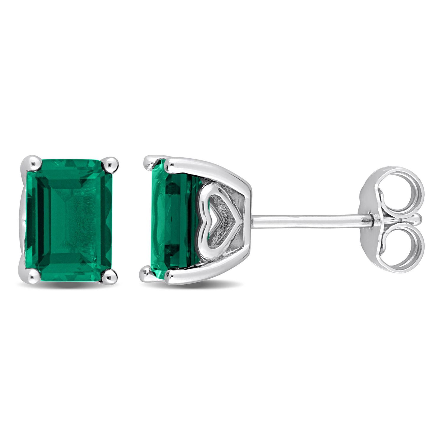Click here for Miabella Emerald-Cut Created Emerald Solitaire Stu... prices