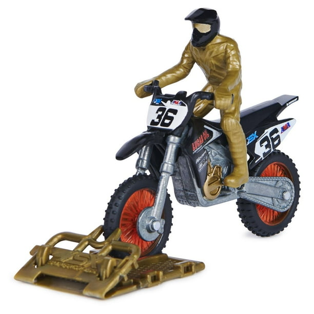 Supercross, Authentic Martin Davalos 1:24 Scale Die-Cast Motorcycle ...
