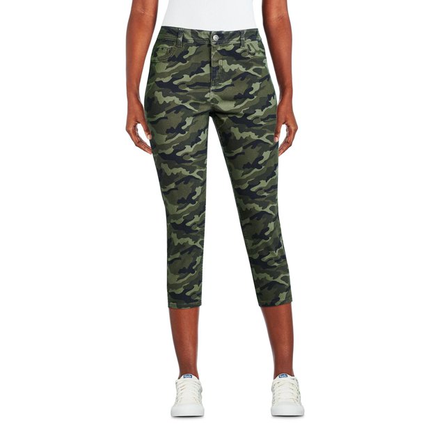 George Women's Printed 5-Pocket Capri Jegging - Walmart.ca