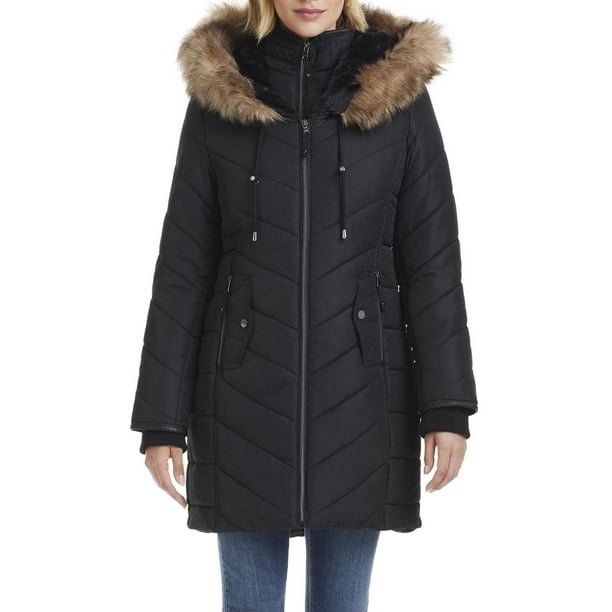 George Women's Full-Zip Quilted Jacket - Walmart.ca