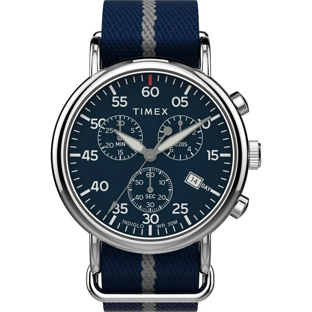 Timex Weekender Chronograph 40mm Fabric Strap Watch - Walmart.ca