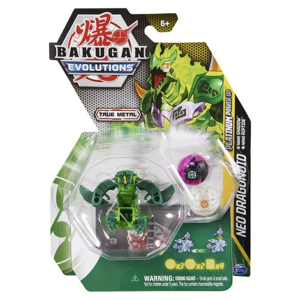Bakugan Evolutions, Coffret Platinum Power Up Neo Dragonoid avec Nano ...