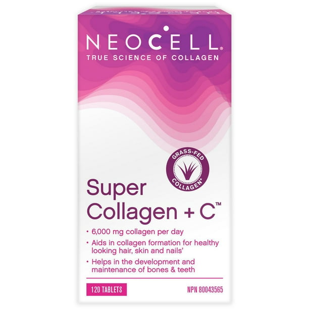 NeoCell Super Collagen + C, Collagen Supplement, 120 Tablets - Walmart.ca