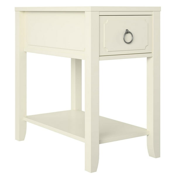 Novogratz Her Majesty Narrow Side Table, White - Walmart.ca