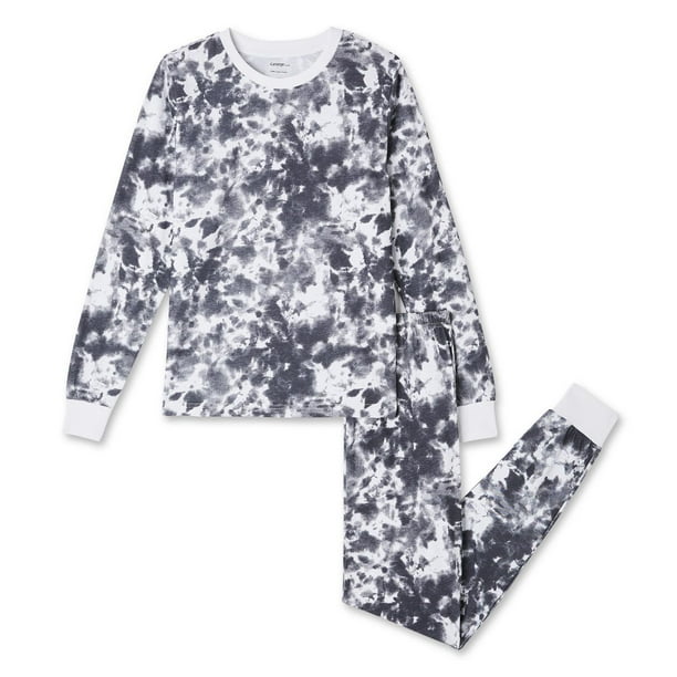 George Kids' Unisex Cotton Pajamas 2-Piece Set - Walmart.ca
