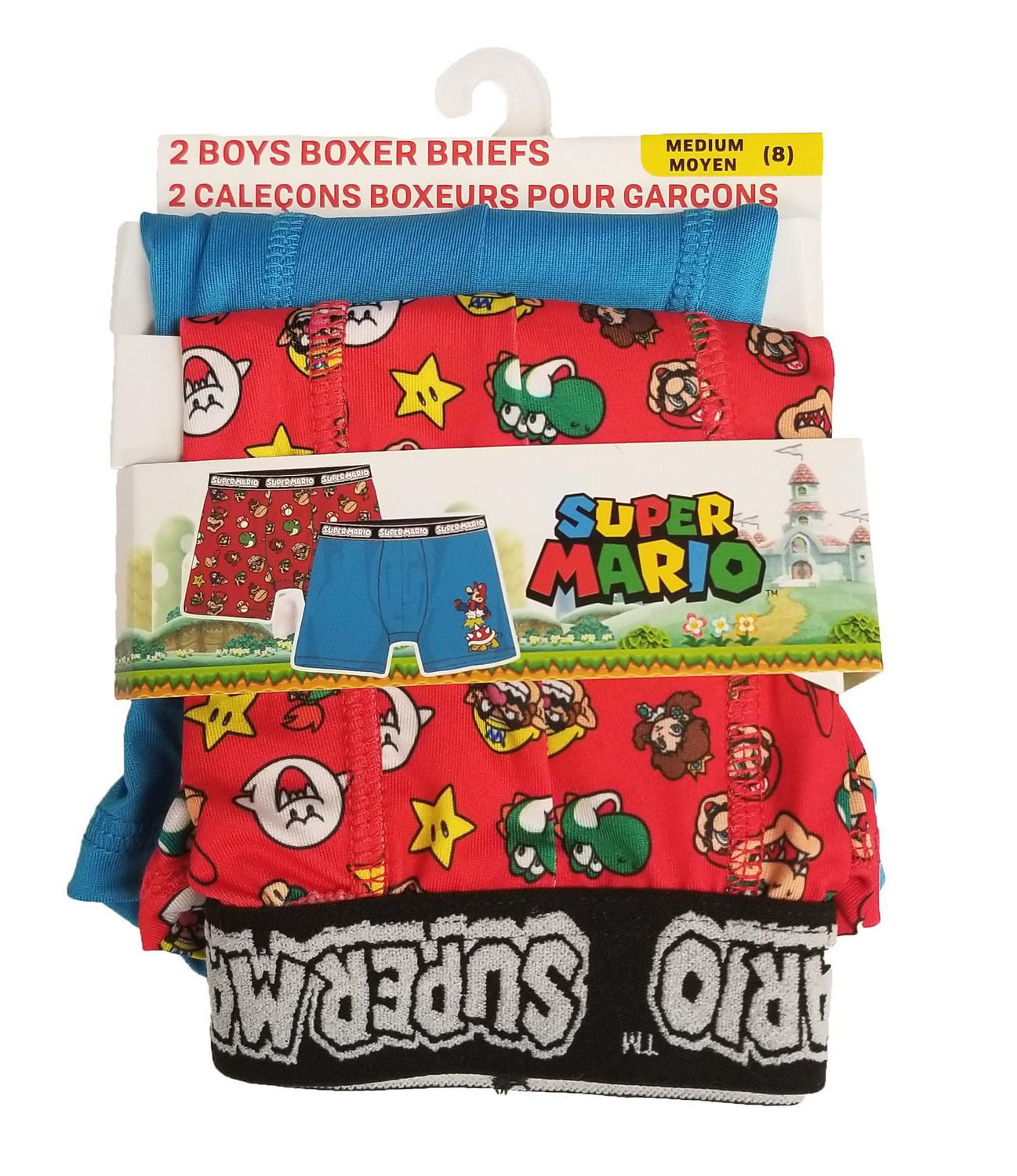 Super Mario 2 Pack Boys Boxers | Walmart Canada