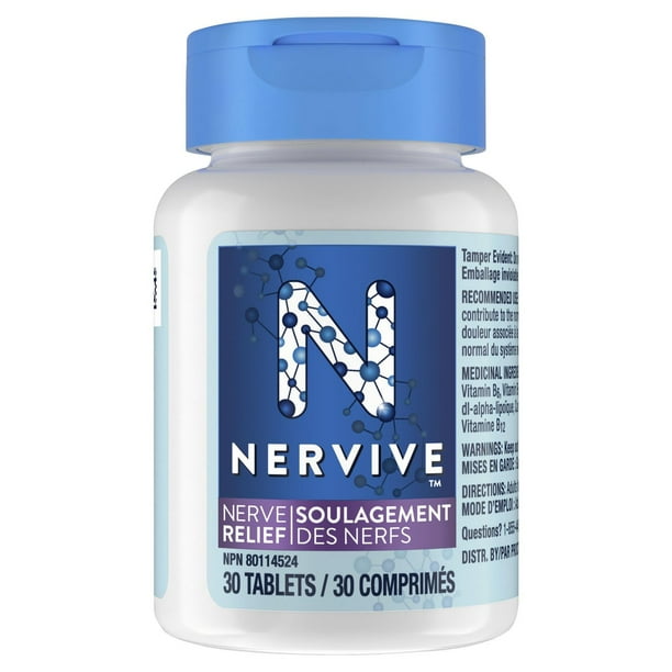 Nervive Nerve Relief, 30 Ct - Walmart.ca
