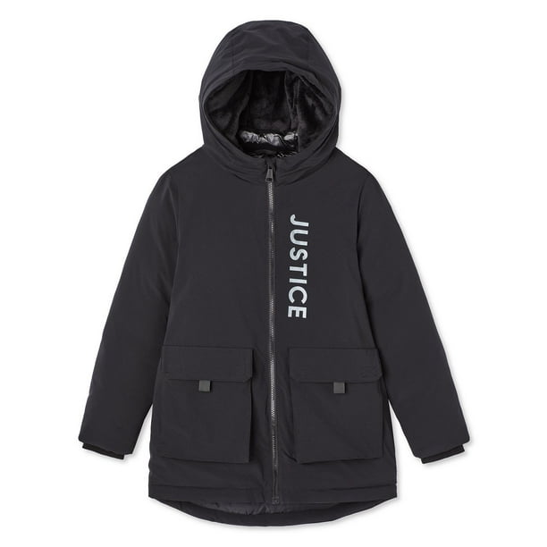 Justice Girls' Puffer Jacket, Sizes XS-XL - Walmart.ca
