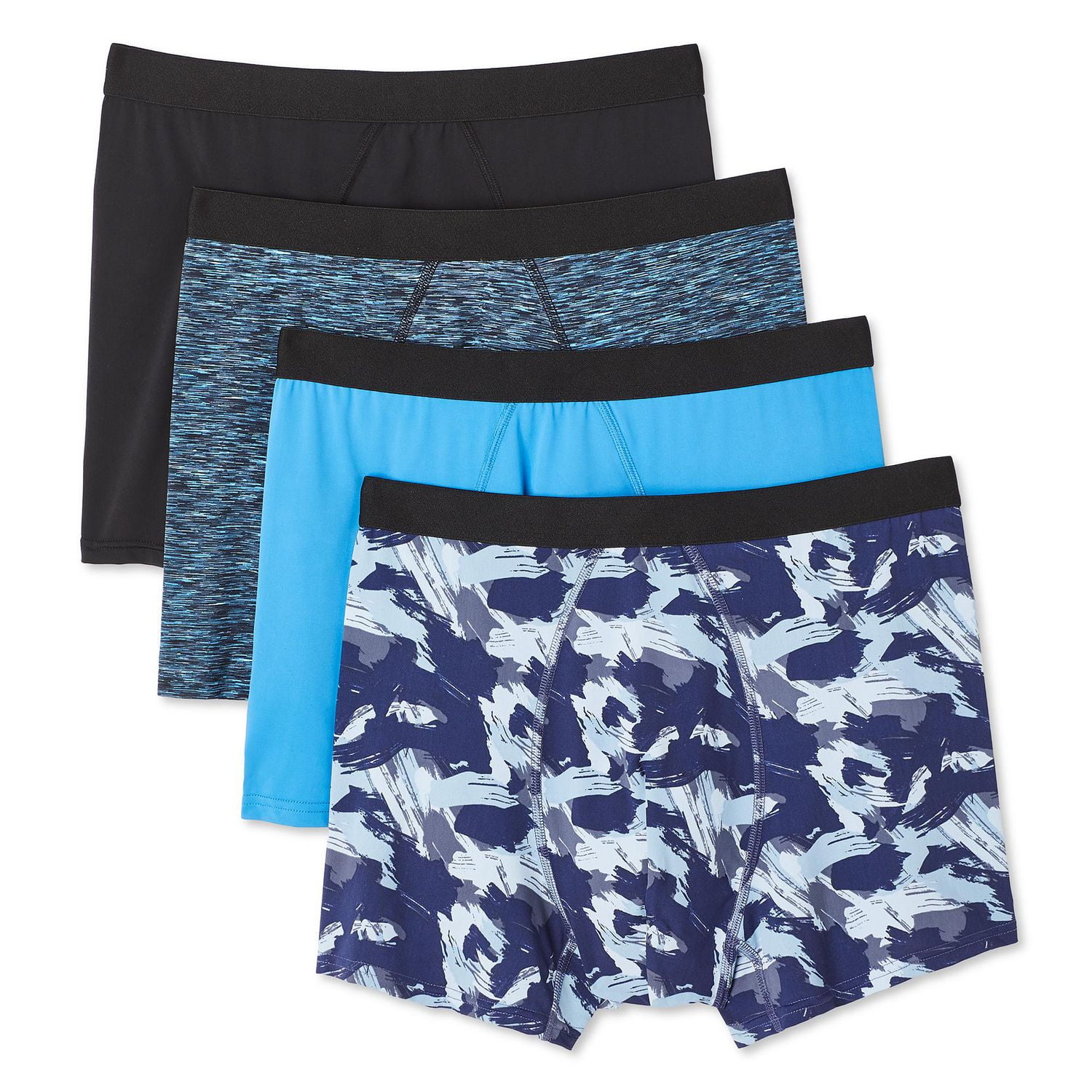 Click here for Athletic Works Mens Trunks 4-Pack M prices