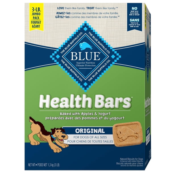 BLUE Health Bars Apples & Yogurt Dog Biscuits - Walmart.ca