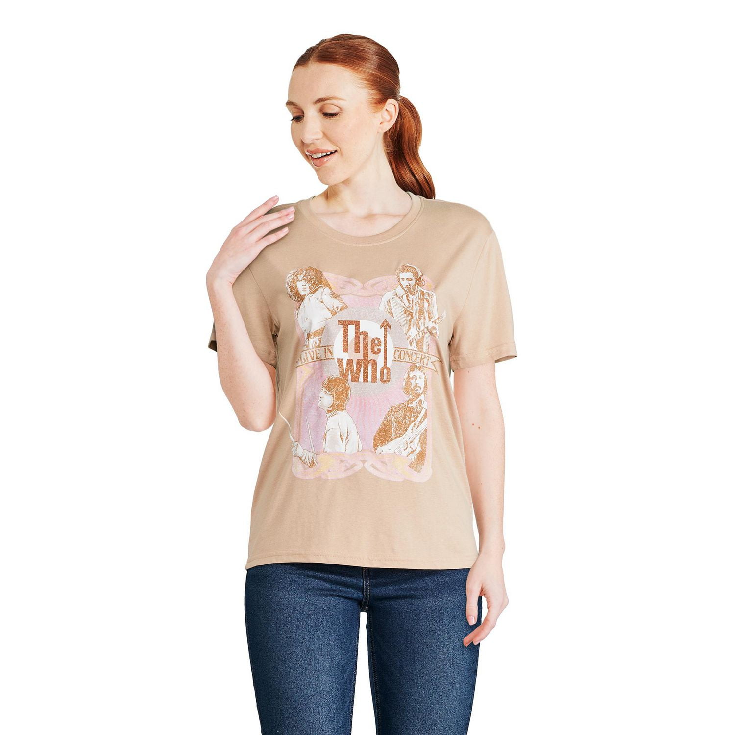 Click here for The Who Womens Graphic Boyfriend Tee Xl prices