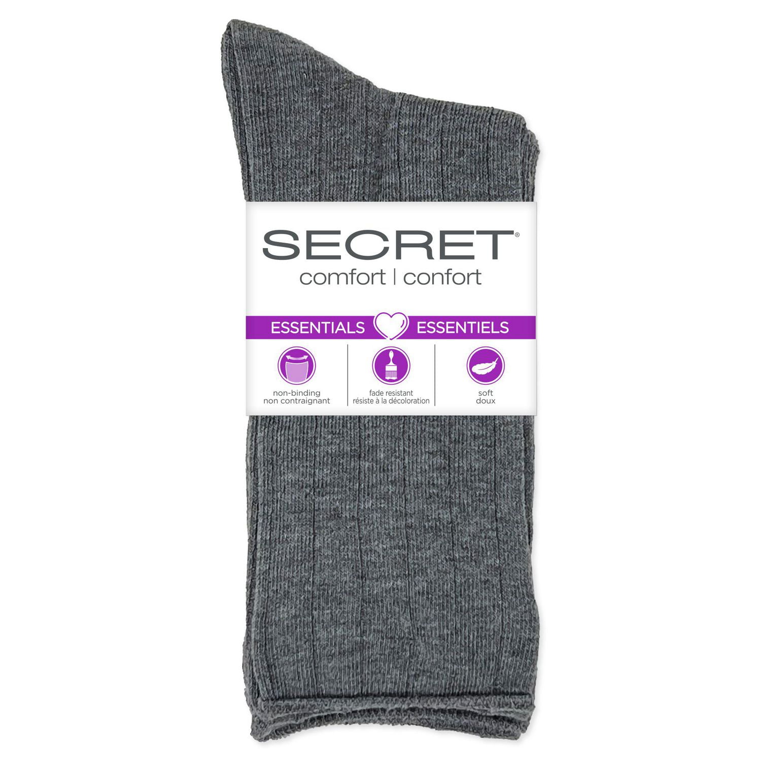 Click here for Secret Ladies 6pk Crew Socks 9-11 prices