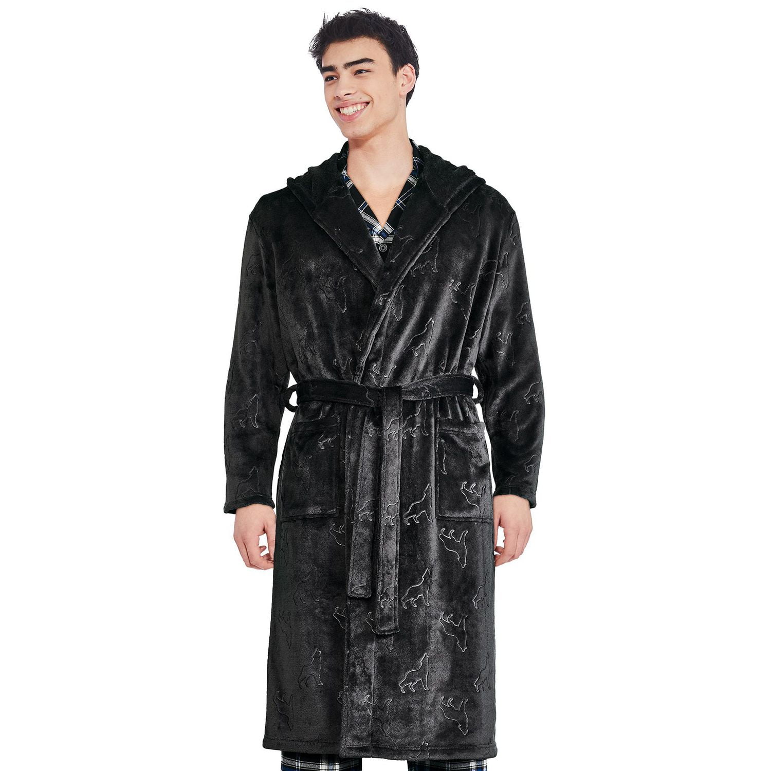 Click here for George Mens Hooded Robe S-M prices