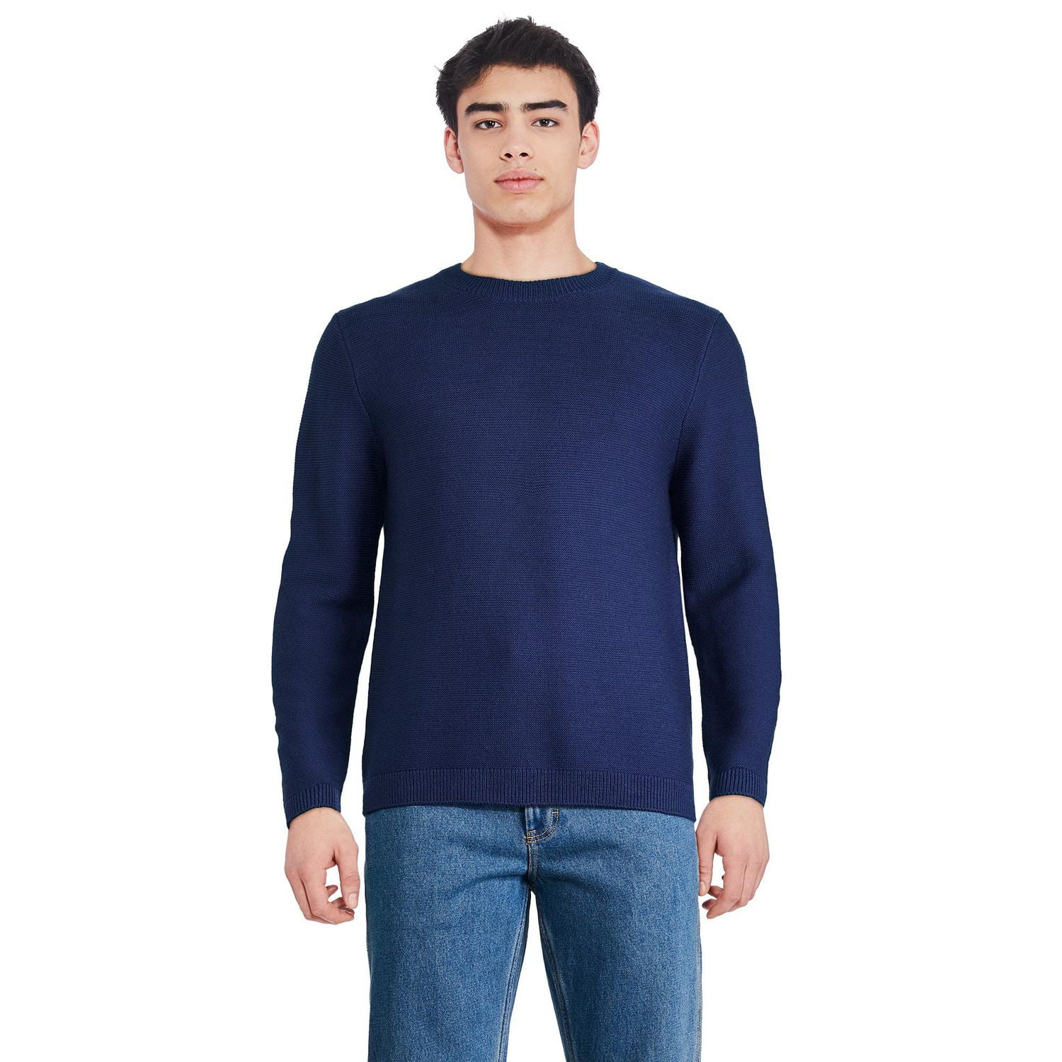 Click here for George Mens Textured Crew Neckline Popover Xl prices