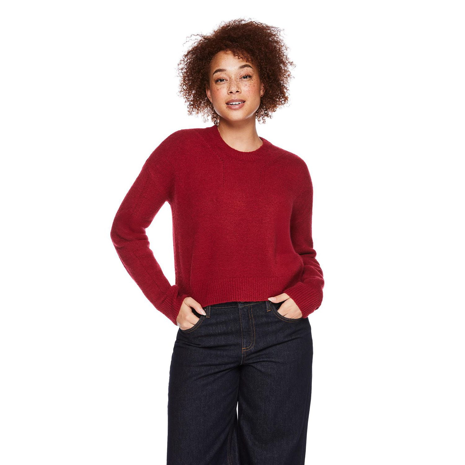 Click here for George Womens Cropped Crew Neckline Sweater S prices