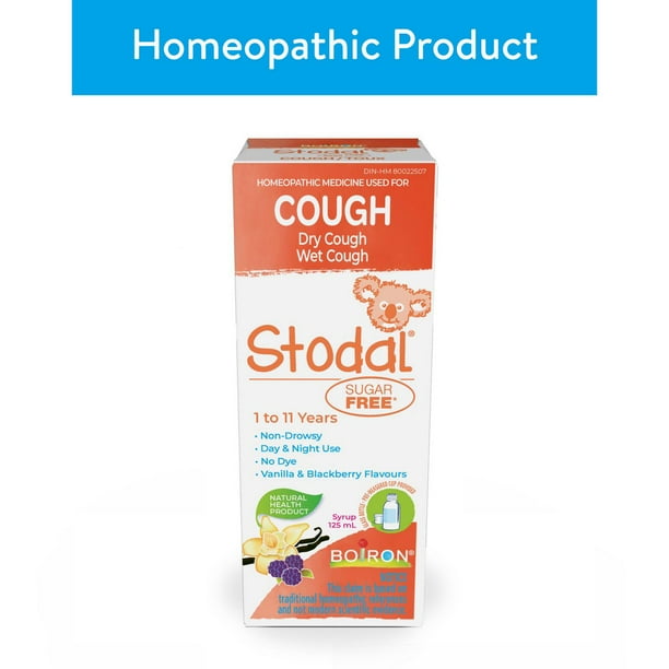 Boiron Stodal Sugar Free Cough Syrup, 125mL - Walmart.ca
