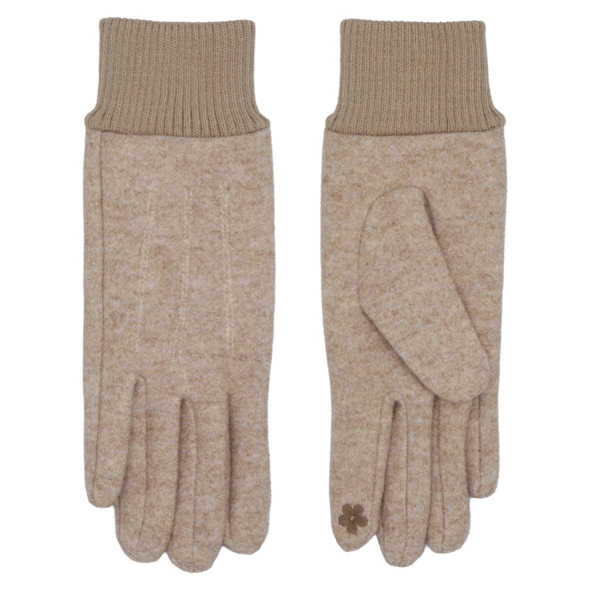 Click here for Hot Paws Womens Jersey Gloves With Knit Cuff One S... prices