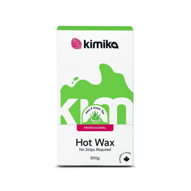KIMIKA BEAUTY PRO Aloe Green Tea Hot Wax Beads 300g, Full body waxing, no strips needed - Walmart.ca