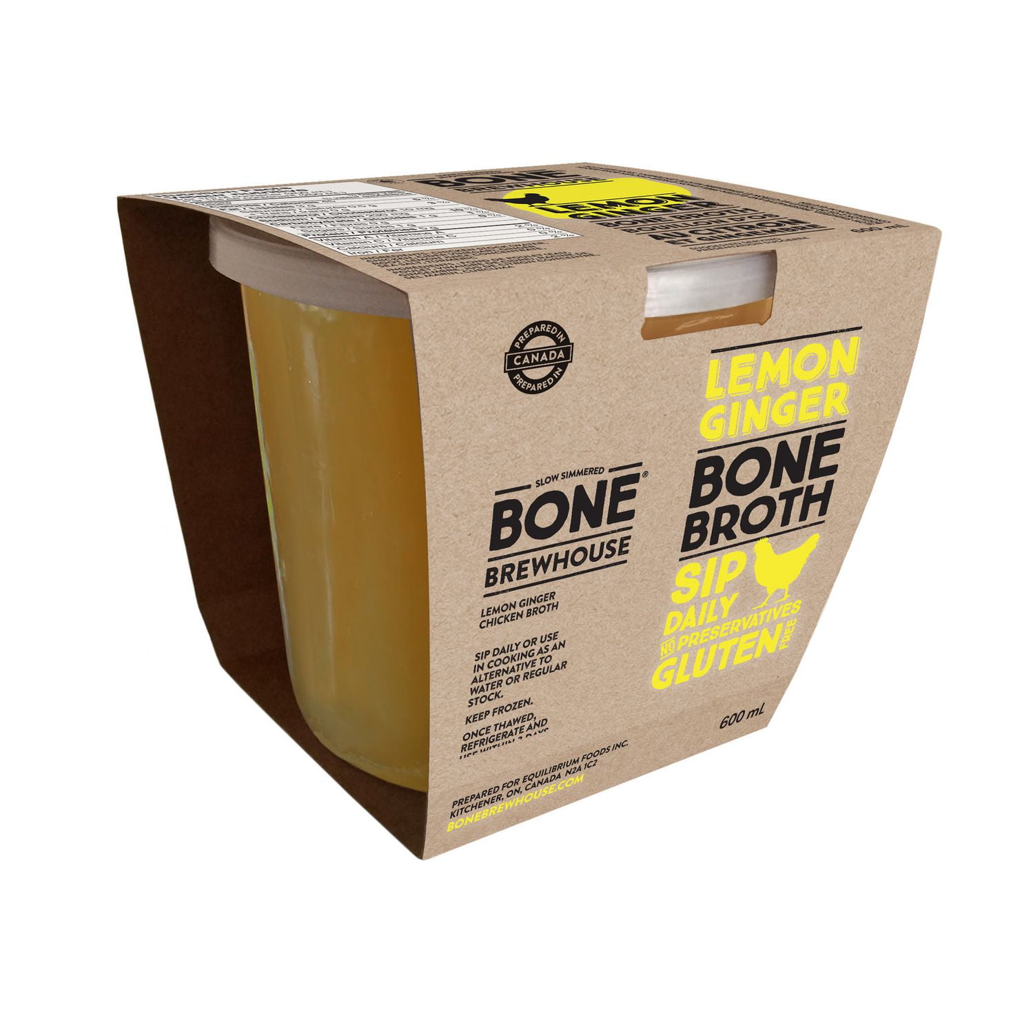 Bone Brewhouse Lemon Ginger Bone Broth - Chicken | Walmart Canada
