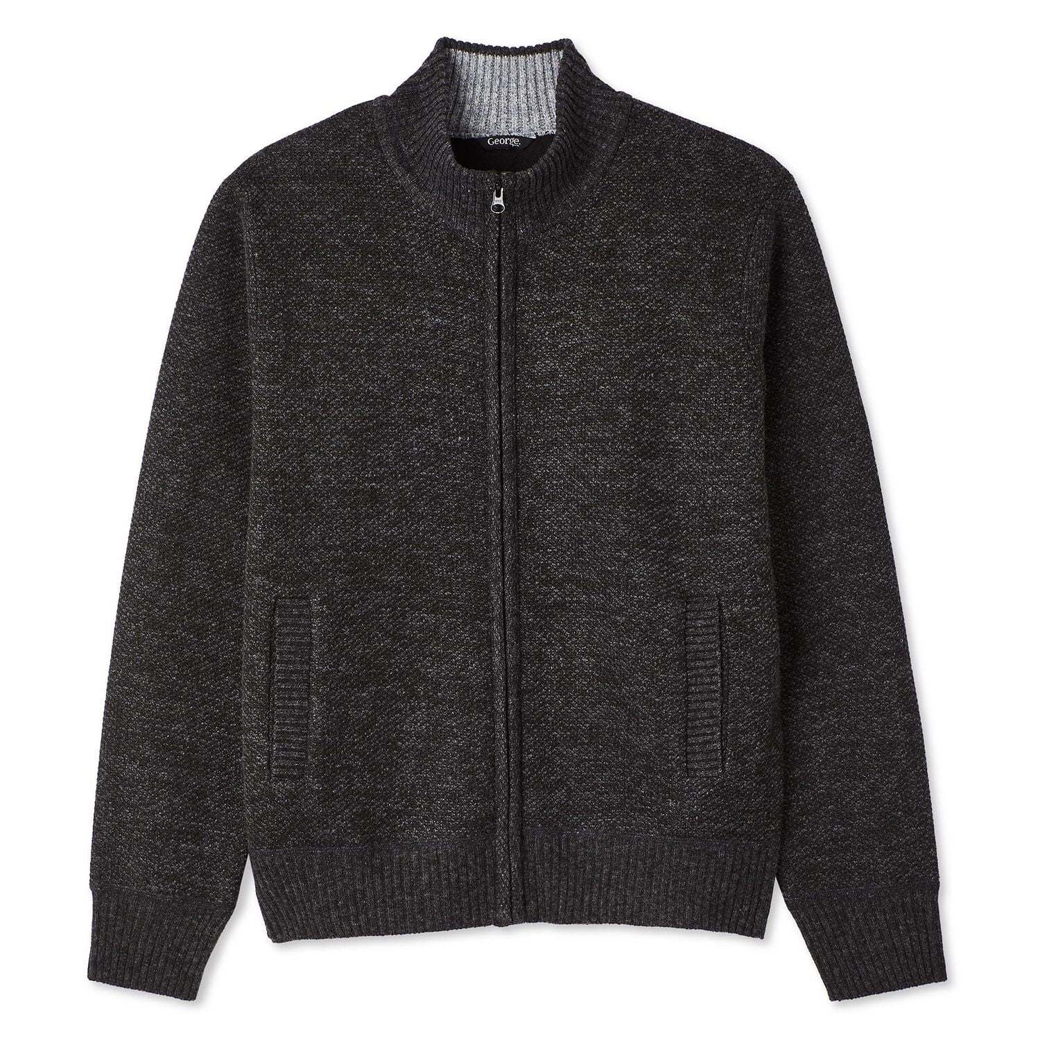 George Men's Full-Zip Sweater - Walmart.ca
