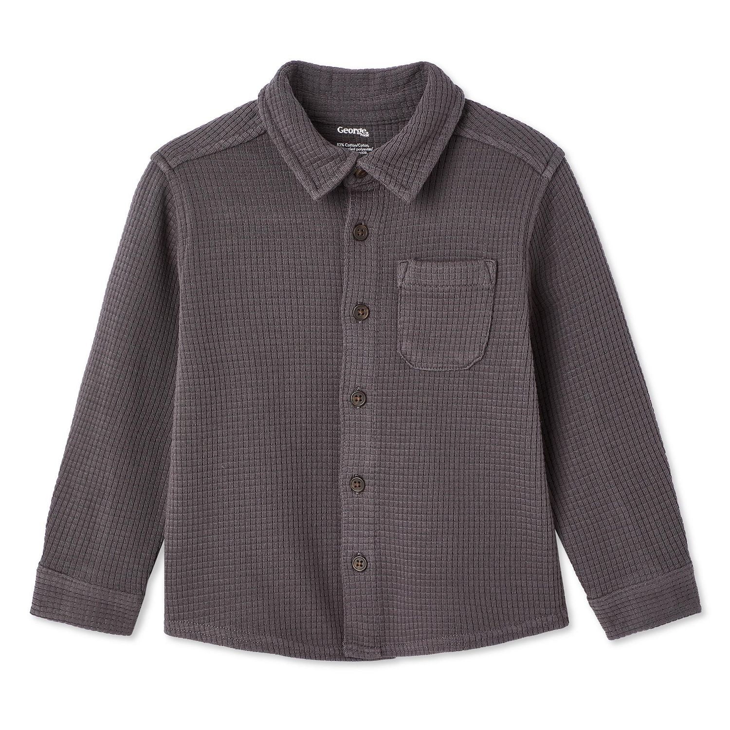 Click here for George Toddler Boys Waffle Shirt 2t prices