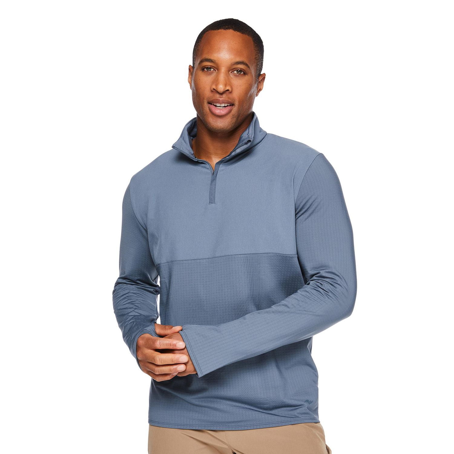 Click here for Athletic Works Mens Quarter-Zip Popover L prices