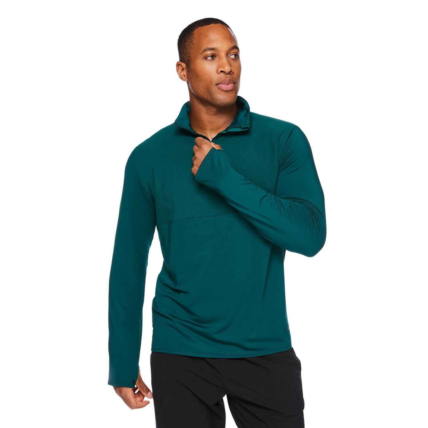 Click here for Athletic Works Mens Quarter-Zip Popover S prices
