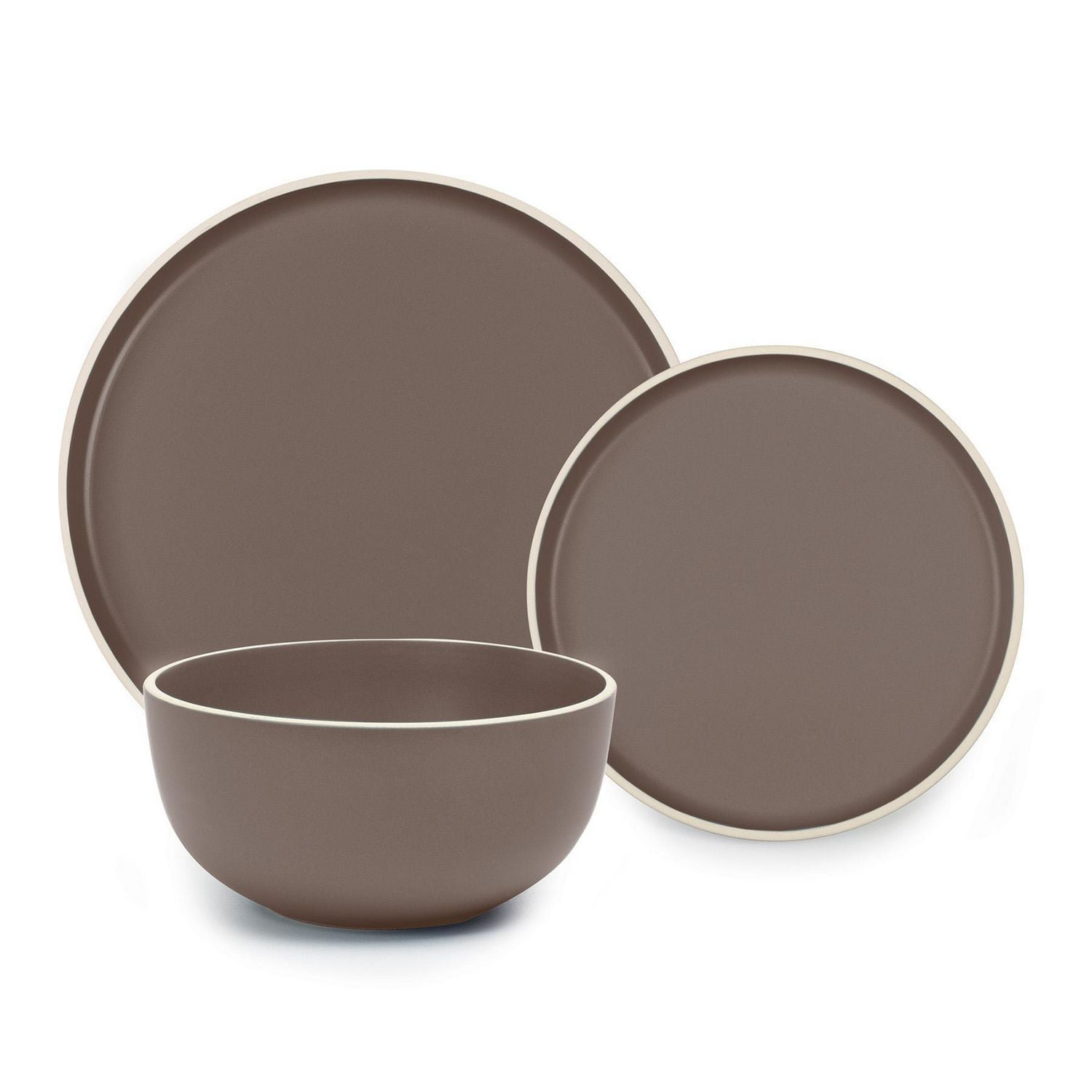 Safdie & Co. Dinnerset 12PC Stoneware Bari | Walmart Canada