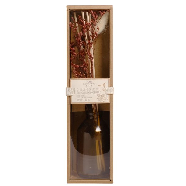 Botanical Light Fall Citrus & Ginger Reed Diffuser - Walmart.ca