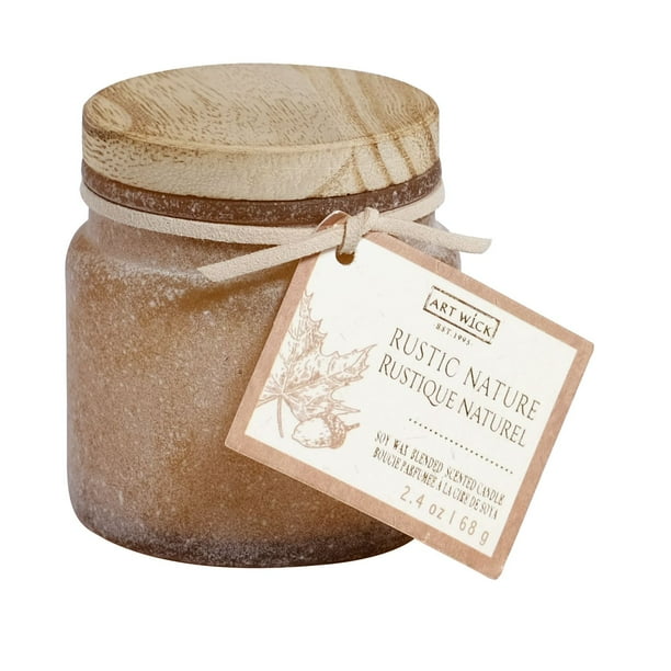 2.4oz Rustic Nature Soy Wax Blended Scented Candle - Walmart.ca