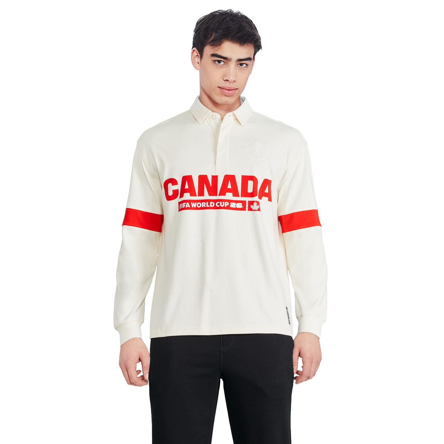 Click here for Fifa Mens Canada Long Sleeve Polo Xxl prices