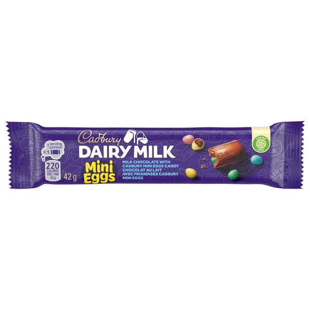 Cadbury Dairy Milk, Milk Chocolate with Cadbury Mini Eggs Candy, The ...