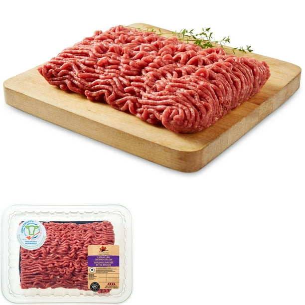 Extra Lean Sirloin Ground Beef, Your Fresh Market, 450 g - Walmart.ca