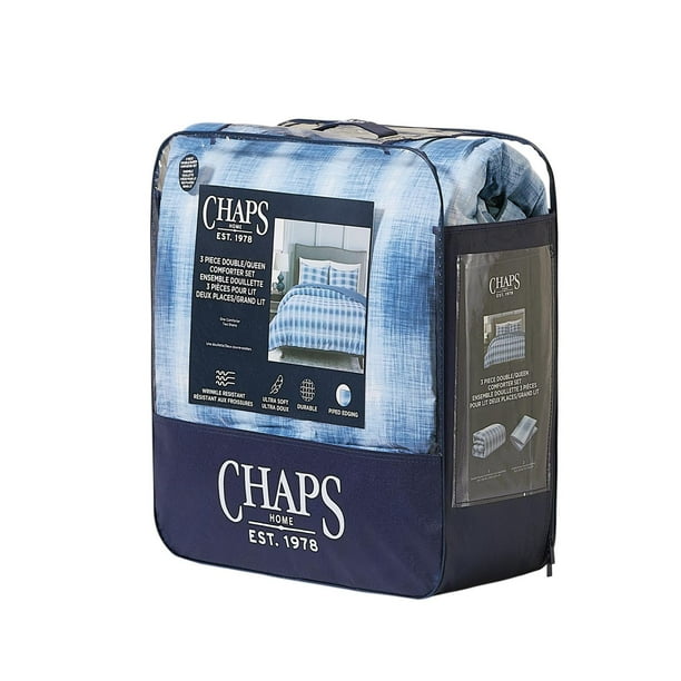Chaps Plaid Midweight Comforter Set - Walmart.ca