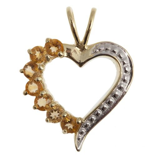 Click here for Jewels 4 Ever Sterling Silver Gold Plated Heart Sh... prices