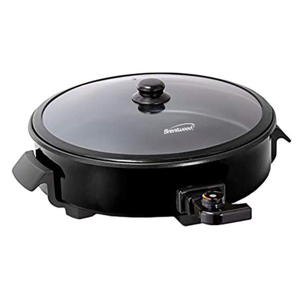 Brentwood 12-Inch Round Non-Stick Electric Skillet - Walmart.ca