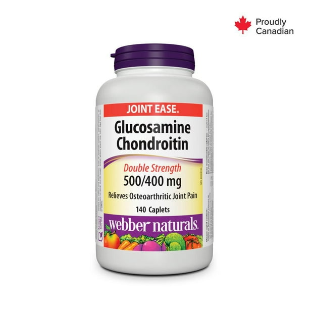 Webber Naturals® Glucosamine Chondroitin Complex 500/400 mg, 140 ...